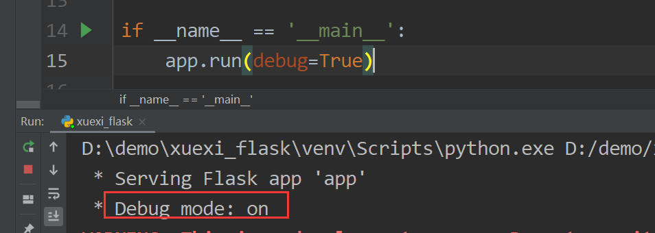 Flask 9 debug 2 