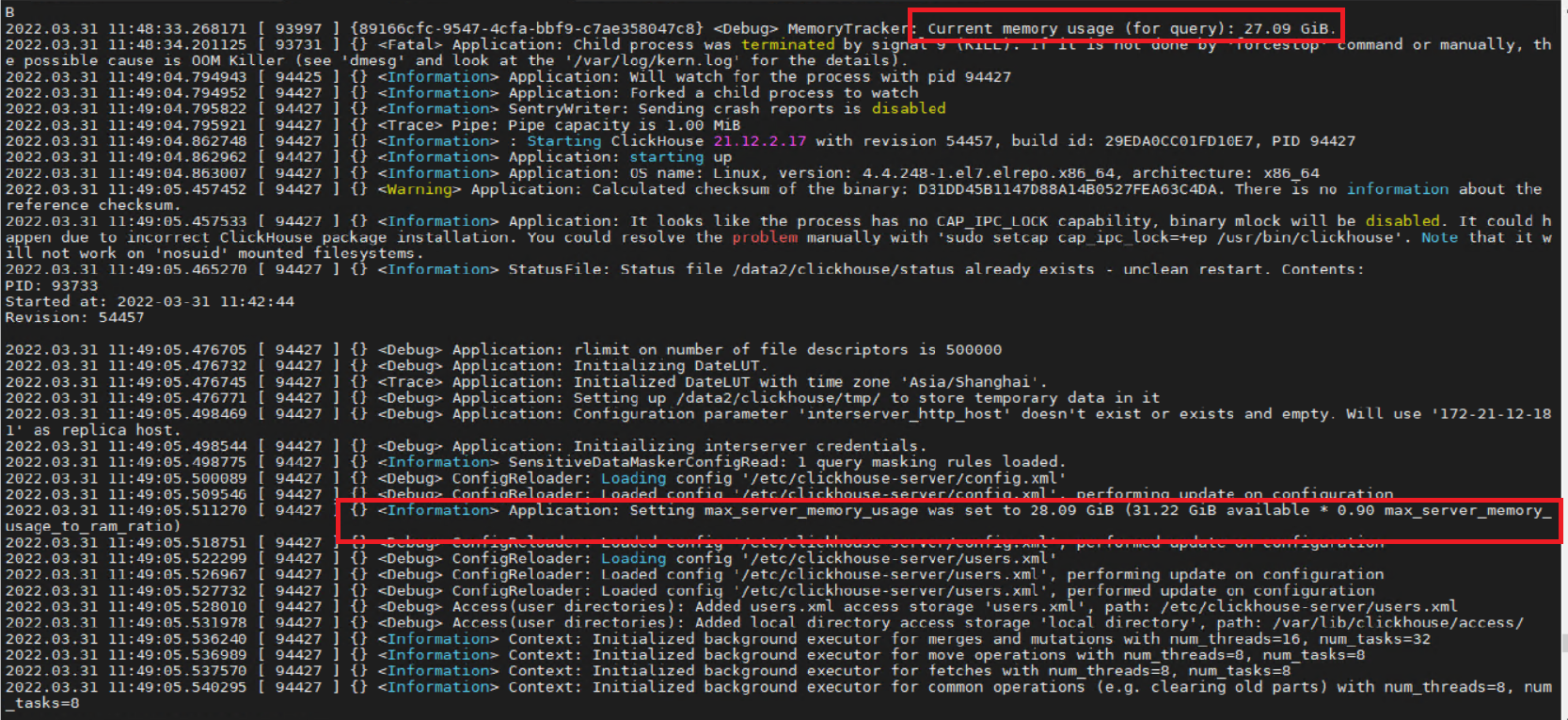 Clickhouse Sql 错误 210 08000 Connection Refused Connect Server 