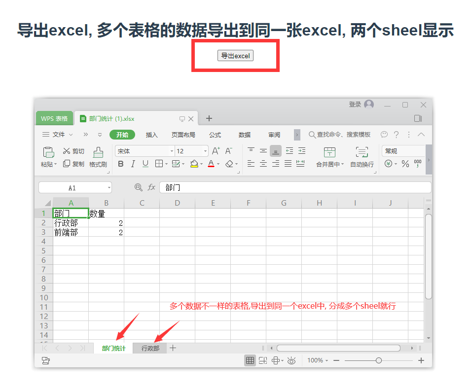 Vue多个数据不一样的表格导出到同一张excel里面 大熊丨rapper 博客园 