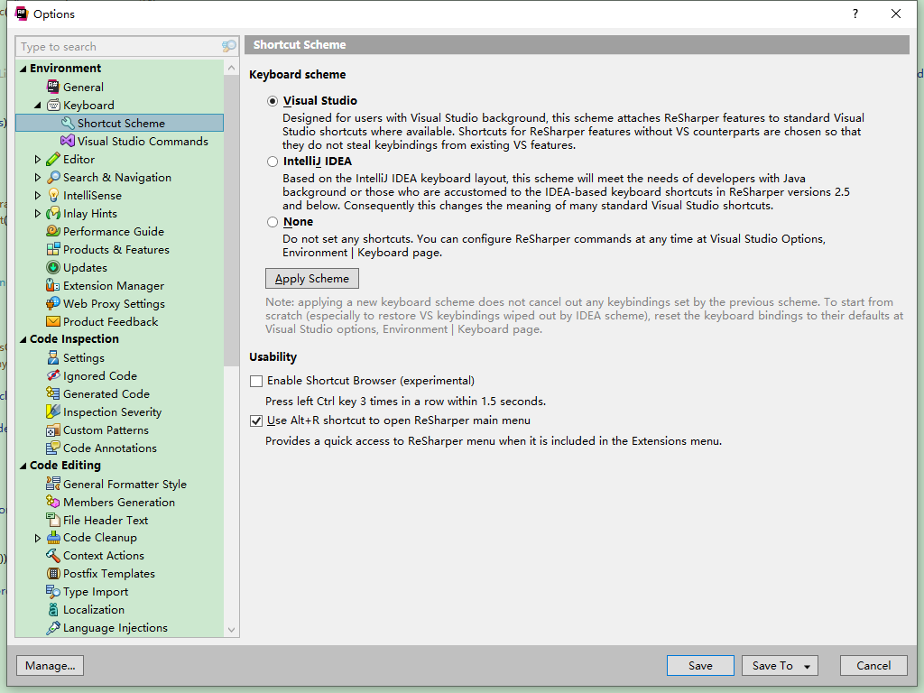 Visual Studio Resharper HaoRudder 