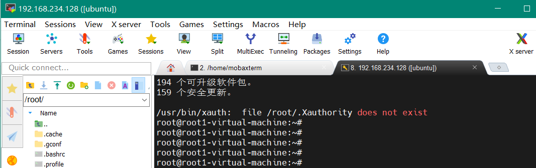 MobaXterm连接虚拟机提示Access Denied - lelouch_gj - 博客园