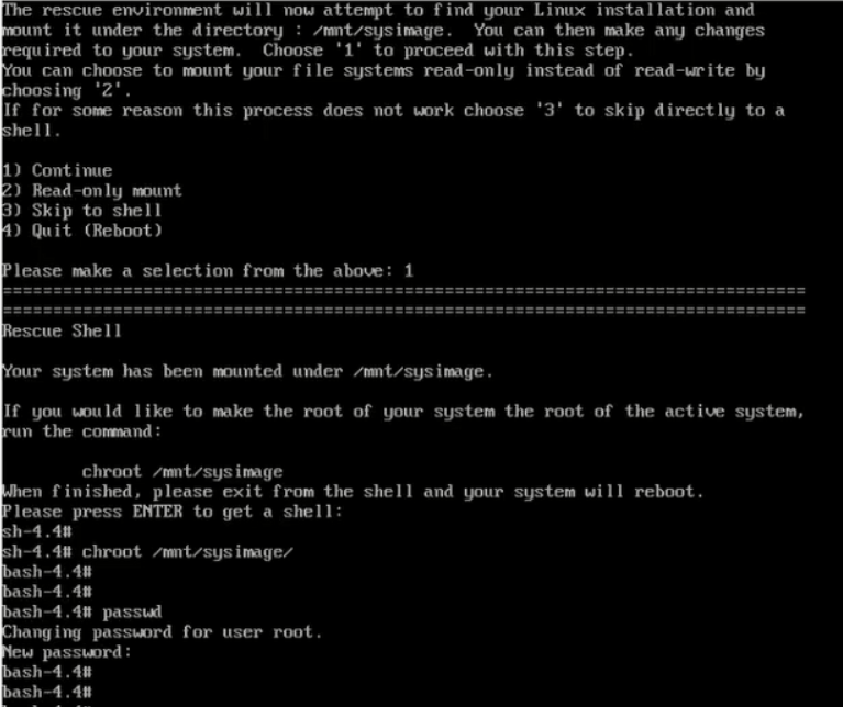 Rocky linux rescue system - lijifei - 博客园