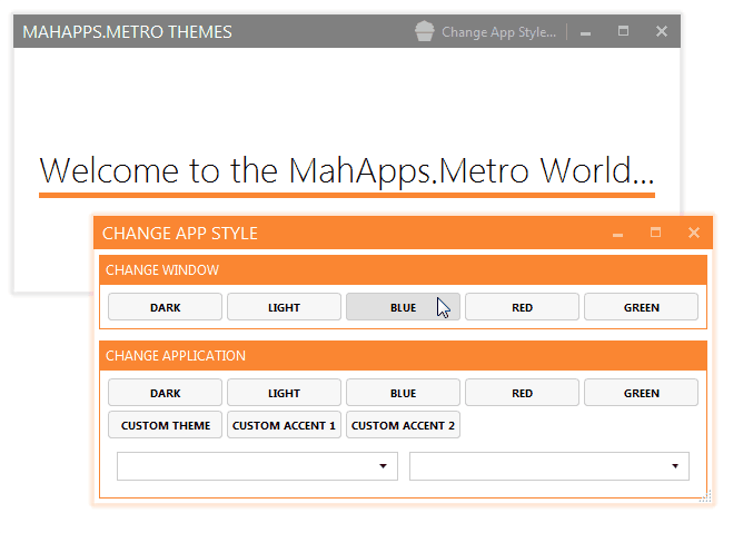 MahApps.Metro 官方文档（三）、主题（主题管理） - 郑酒钱 - 博客园