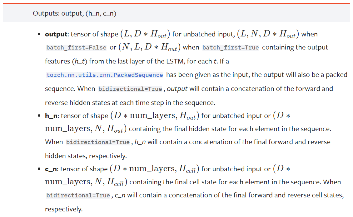 PyTorch中LSTM实现与SpikingJelly中SpikingLSTM实现的对比 - 穷酸秀才大草包 - 博客园