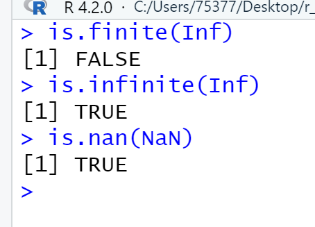 R语言中is.finite、is.infinite、is.nan函数 - 小鲨鱼2018 - 博客园
