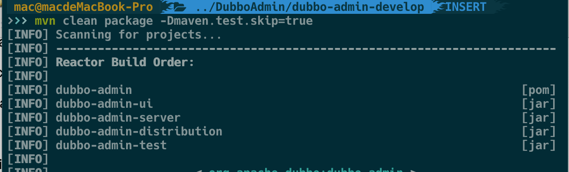 Mac dubbo-admin安装 - 玉米炖排骨 - 博客园