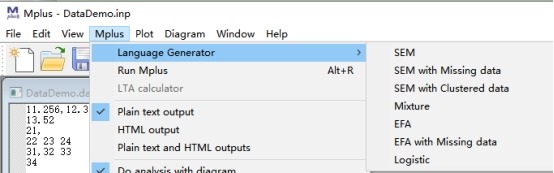 Mplus应用说明 B_T_002_02 基础语法与应用第一篇 - DrLC - 博客园