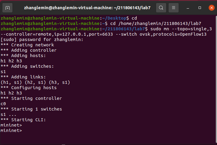 实验7：基于REST API的SDN北向应用实践 - 计科薯条 - 博客园