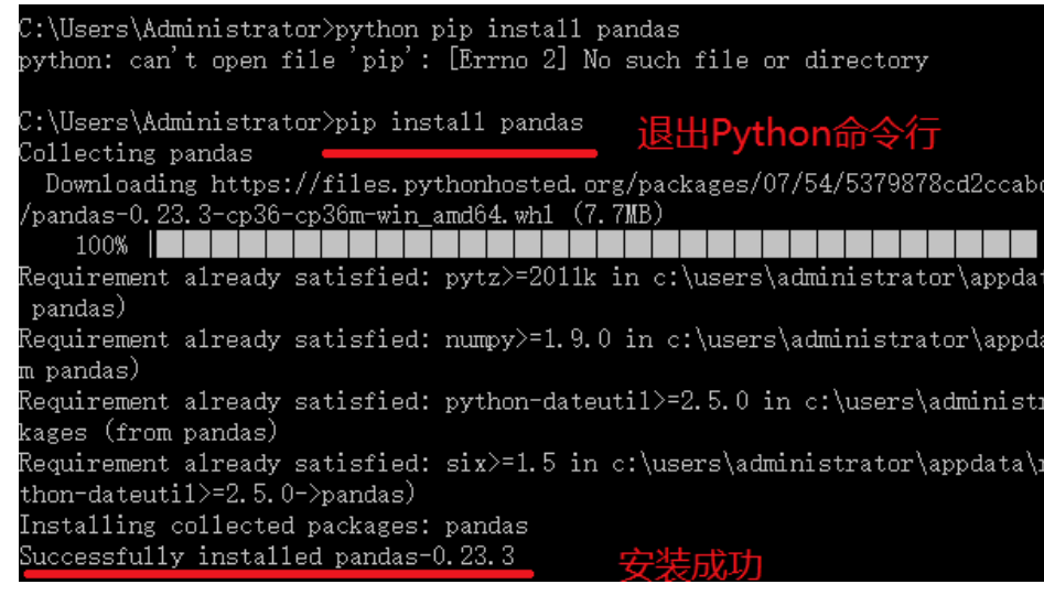 Python pip SyntaxError Invalid Syntax 