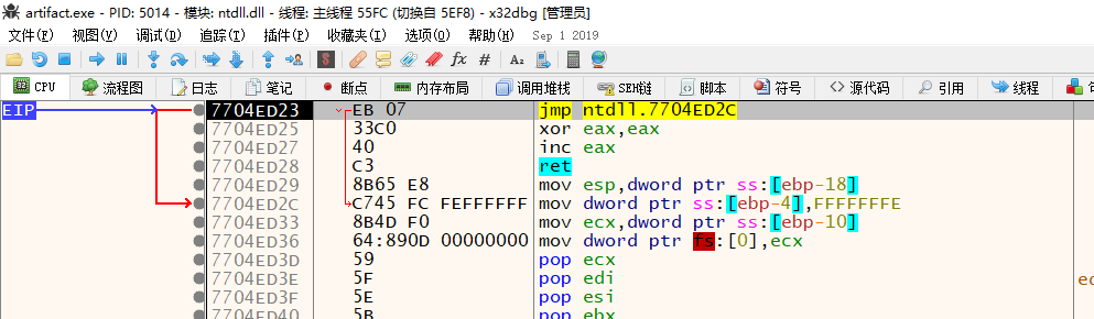 cobalt strike reverse https shellcode x86 stage分析 - zpchcbd - 博客园
