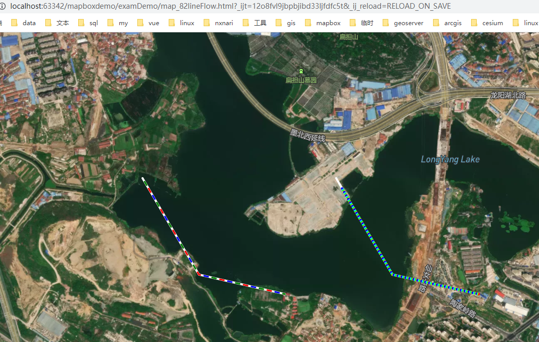 mapbox线流动效果(纯mapbox+turf(在线)) - A影子放風箏 - 博客园