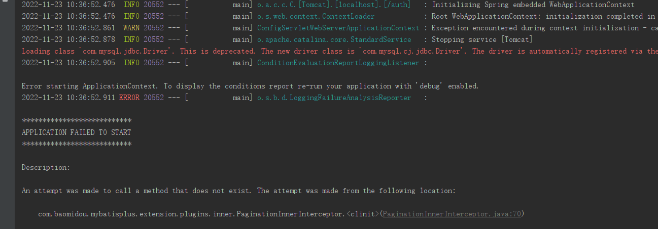 Mybatis 转 Mybatis Plus报错:error Creating Bean With Name Sqlsessionfactory Forrestxu 博客园