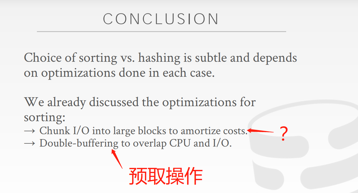 CMU15445 Lecture 10 Sorting + Aggregations - 抿了抿嘴丶 - 博客园
