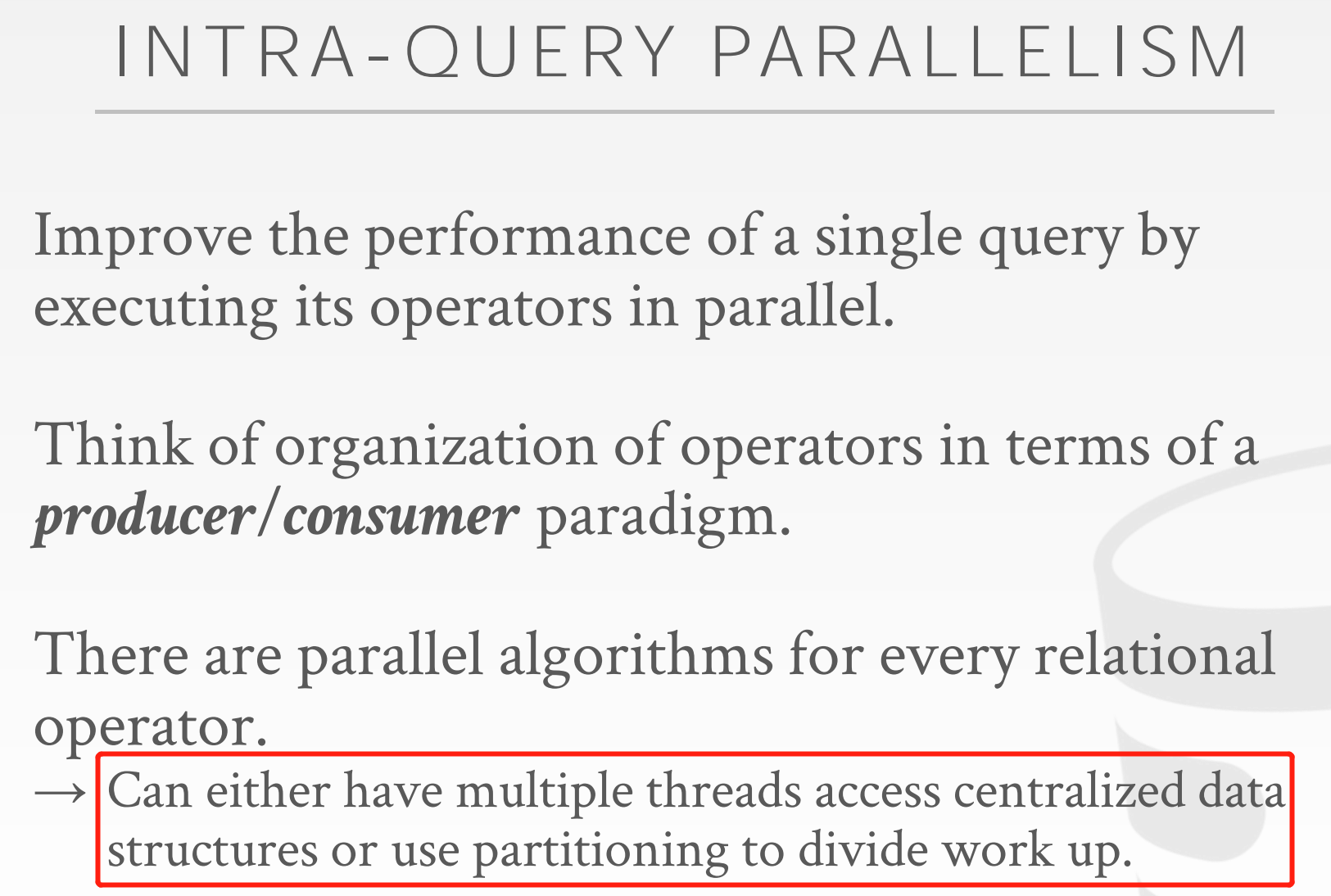 CMU15445 Lecture 12 & 13 Query Execution - 抿了抿嘴丶 - 博客园