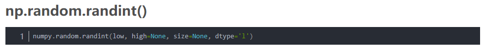 np.random.randint（）的用法 - bokeyuan-aa - 博客园