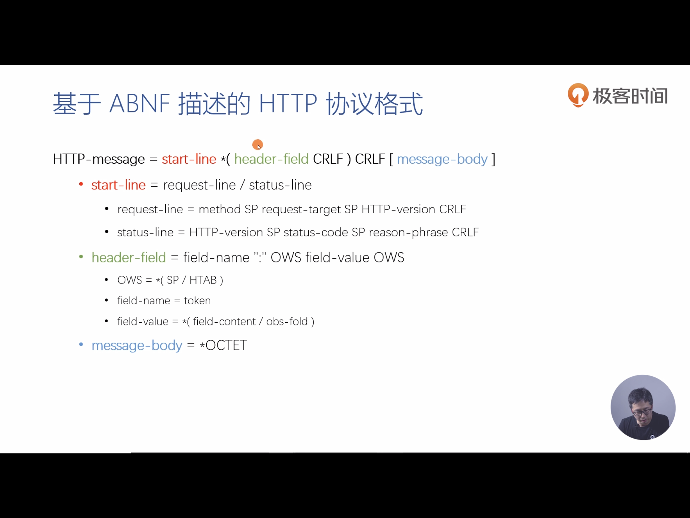 [计算机网络-Web协议详解与抓包实践] ABNF语义&利用ABNF语义定义HTTP消息 - deadright - 博客园
