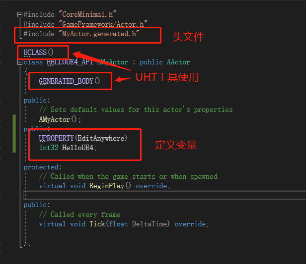 UE4属性反射宏UPROPERTY和UFUNCTION - hxh_space - 博客园