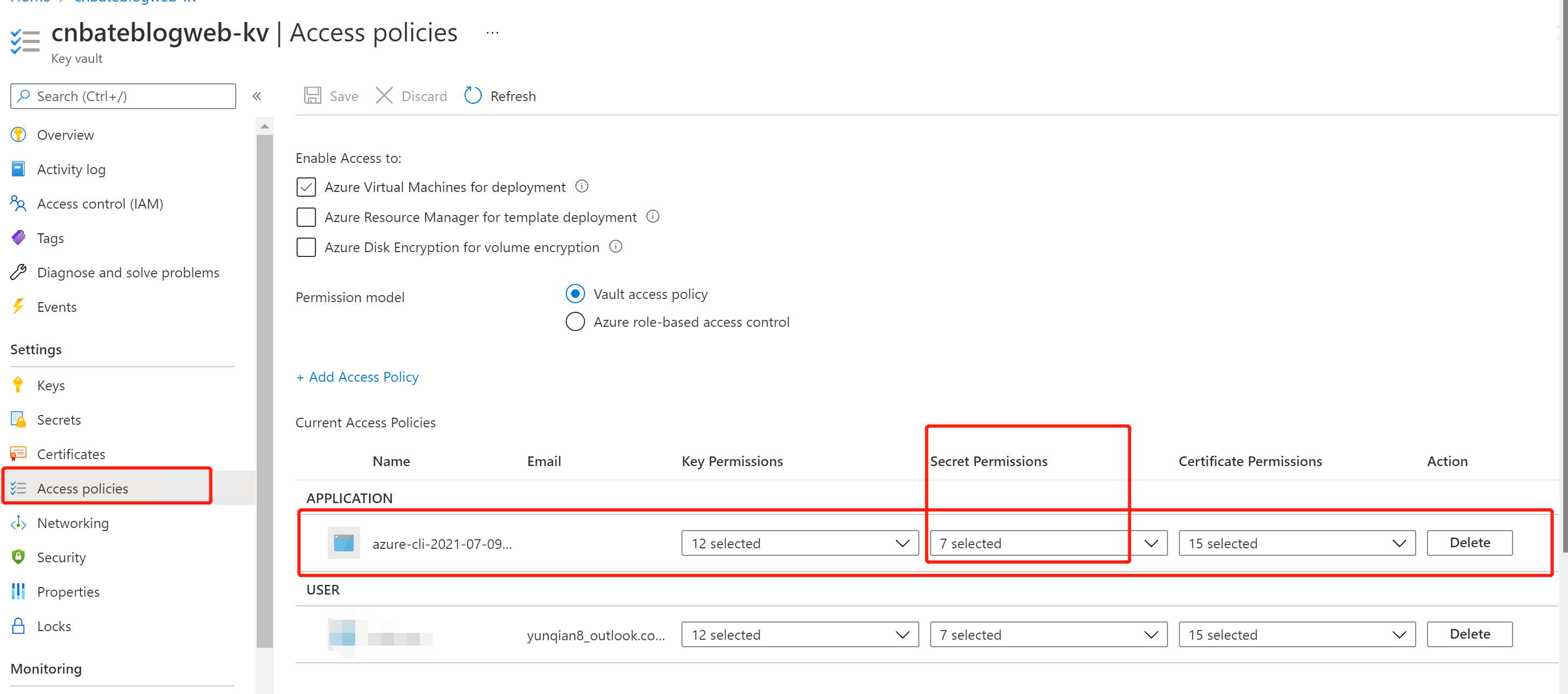 Azure KeyVault Microsoft Azure KeyVault NET Core Secrets 