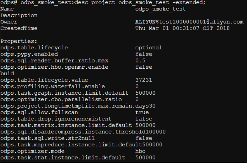 ODPS客户端工具odpscmd使用说明 - 业余砖家 - 博客园