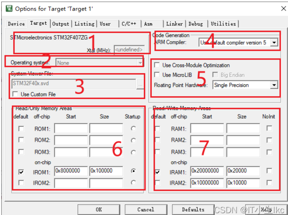 一、keil options配置 - jamaal555 - 博客园
