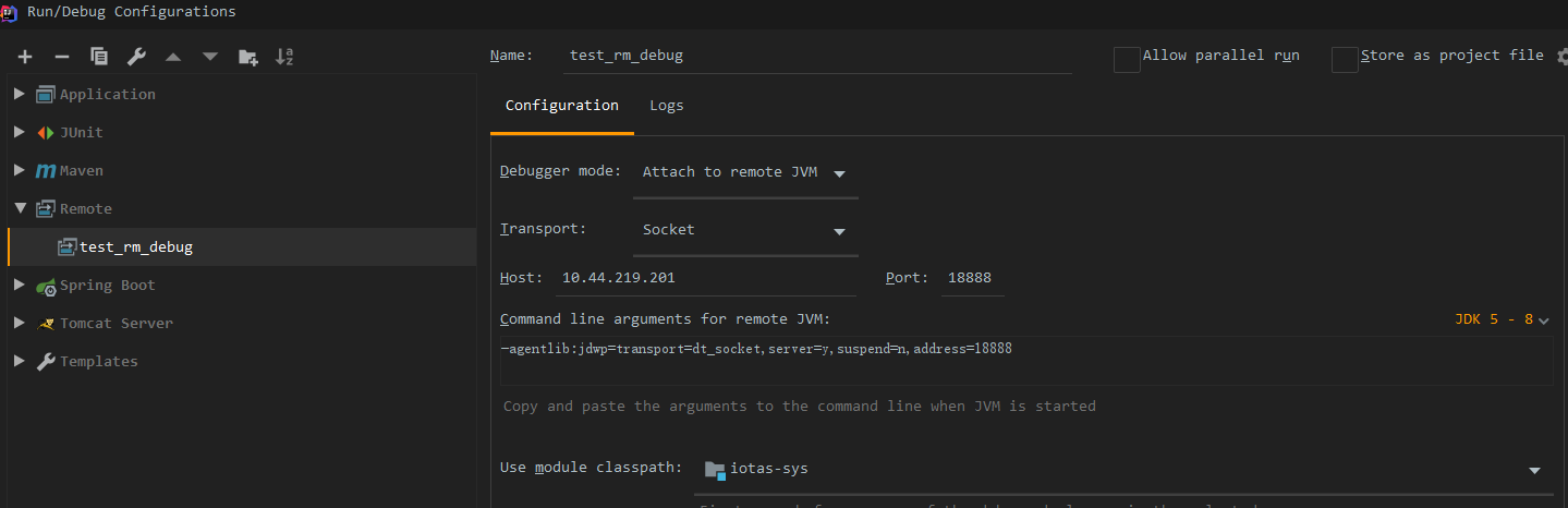 Idea debug 