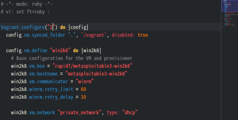 Metasploitable3 靶机搭建 - SaulMiller - 博客园