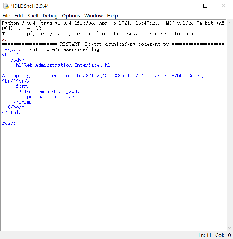 [BUUCTF题解][FBCTF2019]RCEService - Article_kelp - 博客园