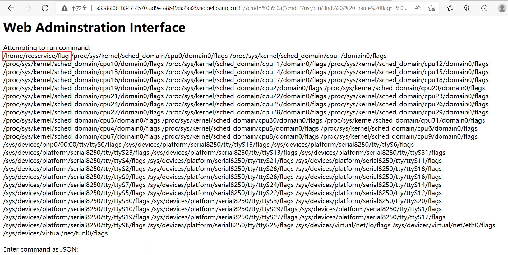 [BUUCTF题解][FBCTF2019]RCEService - Article_kelp - 博客园