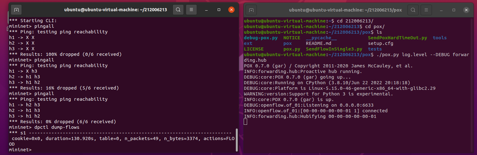 实验6：开源控制器实践——RYU - 为常 - 博客园
