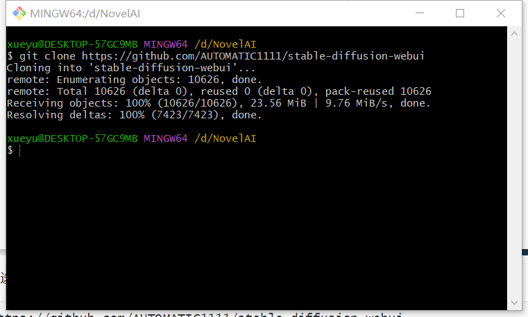 stable-diffusion-webui+NovelAI+Python+Git+CUDA本地部署（4G显存使用GPU，2G显存使用CPU ...