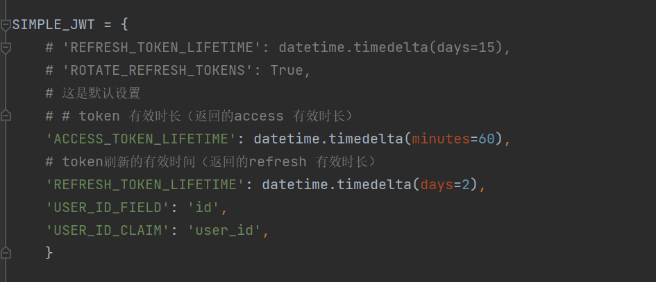 Rest Framework Simplejwt在django的简单登录认证 哩子吖 博客园