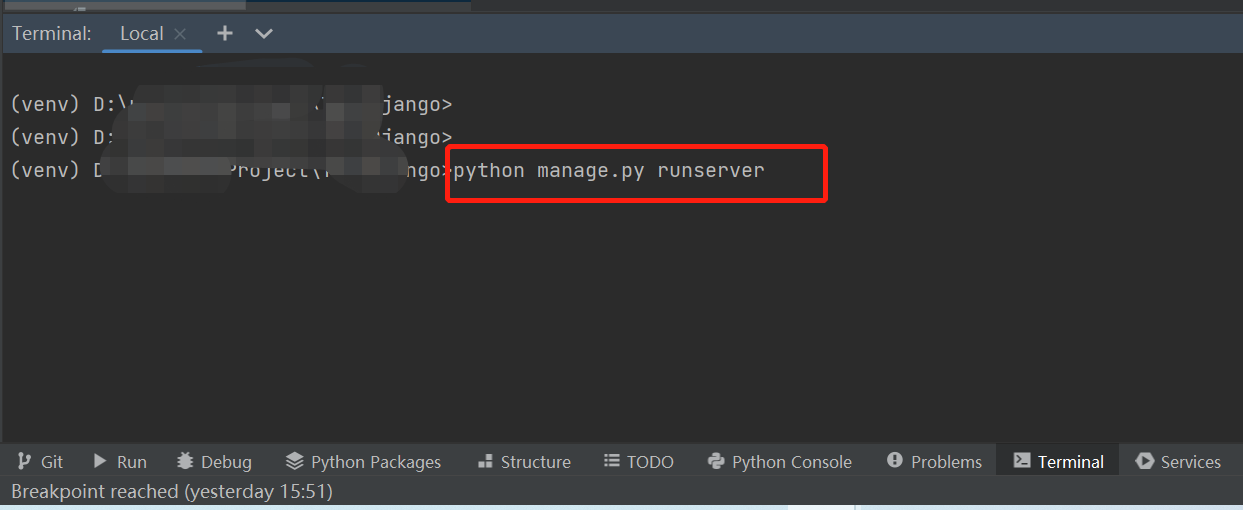 pycharm 社区版运行Django项目的几种方式 - 哩子吖 - 博客园