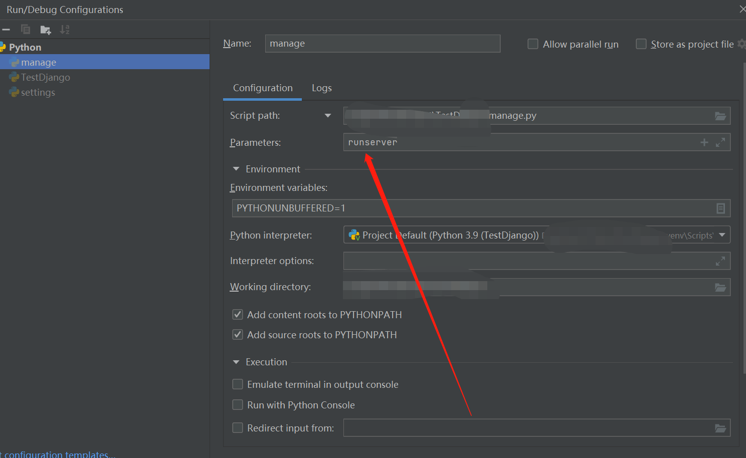 pycharm 社区版运行Django项目的几种方式 - 哩子吖 - 博客园