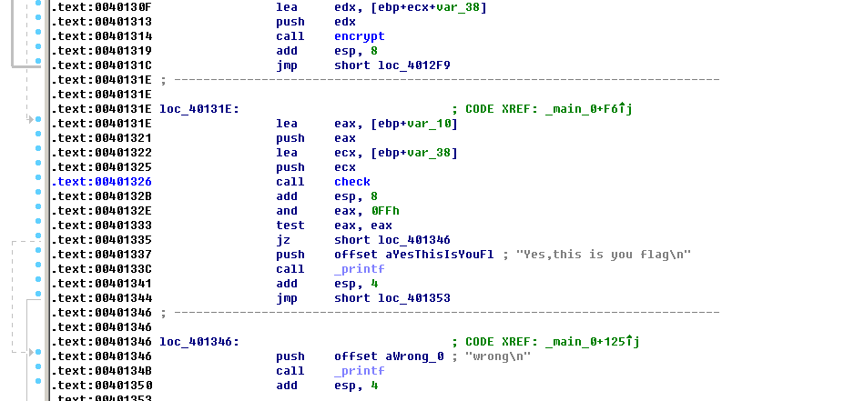 Wgpsec CTF——Re部分wp - 写在风中的信 - 博客园