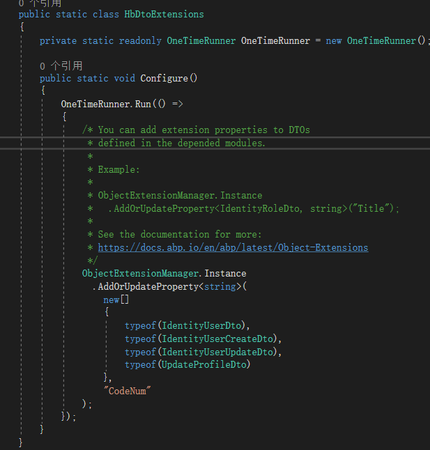 abp vnext扩展实体及DTO对象 - 梦想代码-0431 - 博客园