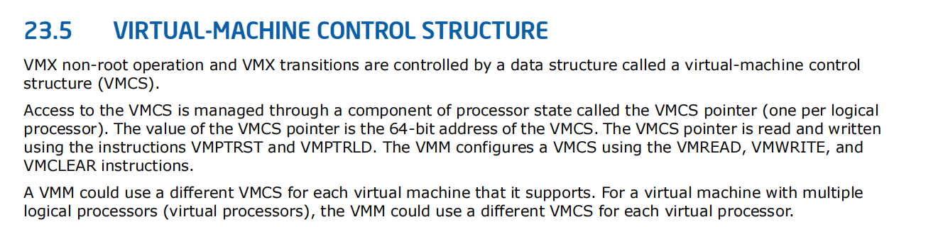 zhouhe VT(四) _VMCS - TLSN - 博客园