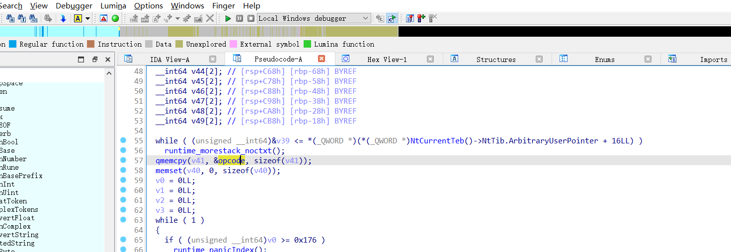 鹏城杯_2022_re_gocode - TLSN - 博客园