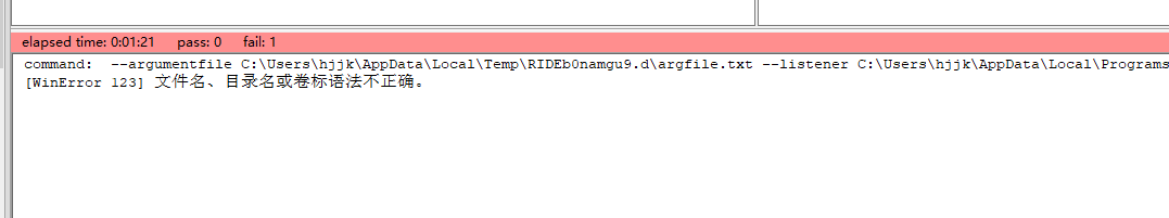 关于robotframework 执行控制台中文乱码以及command: --argumentfile 的解决方法 - 劉紀雷LZ - 博客园