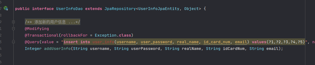 Executing an update/delete query; nested exception is javax.persistence ...