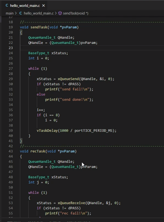 ESP32_freeRTOS教程十一：Queue队列的三种数据传递 - 何同学/ - 博客园