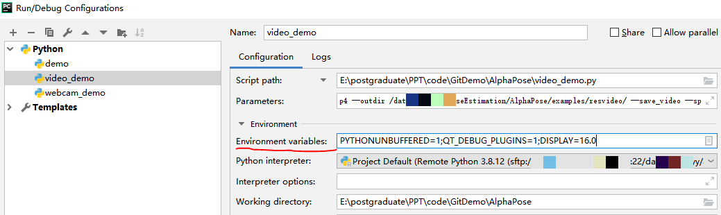 pycharm相关错误及解决（一）——AlphaPose - Thirteen13th - 博客园