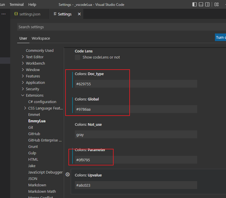 vscode lua语法高亮自定义 - yanghui01 - 博客园