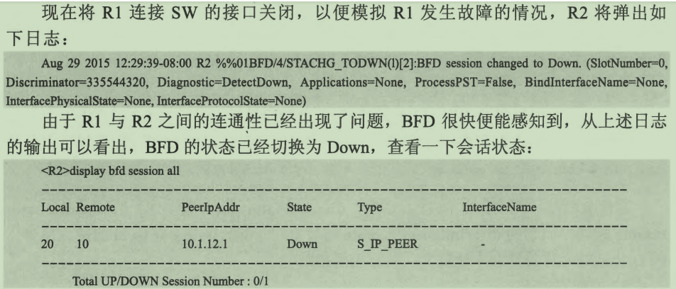 静态路由与BFD\NQA的联动 - 兆涂 - 博客园