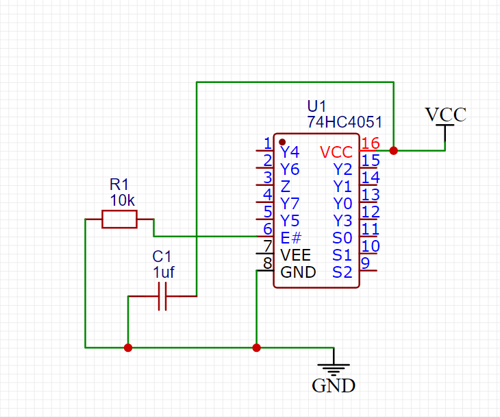 74HC4051 板子8通道多路选择器 - 李里力离 - 博客园