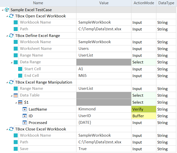 Tosca 14版本使用Excel相关Module - 努力才是硬道理 - 博客园
