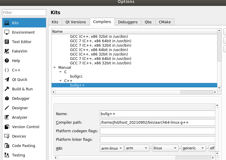 QT5.12.2的交叉编译（包含tslib移植）在Bull板子上运行QT程序 - 大龄C开发 - 博客园