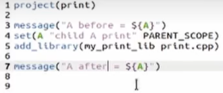 cmake-子cmakelists传递变量 - starc的miao - 博客园