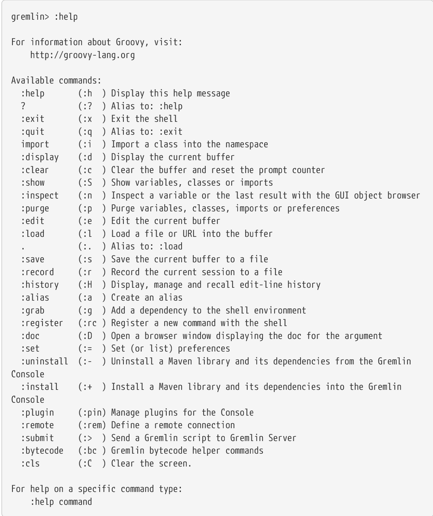 2.2.1. 下载、安装和启动控制台 2.2.1. Downloading, installing and launching the console 实用的小精灵（Gremlin图查询语言 ...