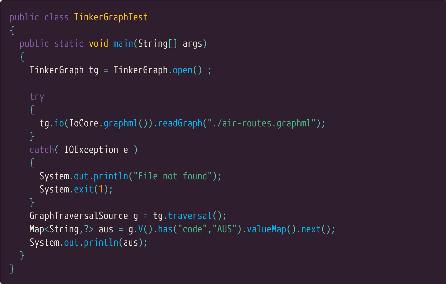 6.1.2书写第一个Tinkerpop Java程序 Writing our first TinkerPop Java program 实用的 ...