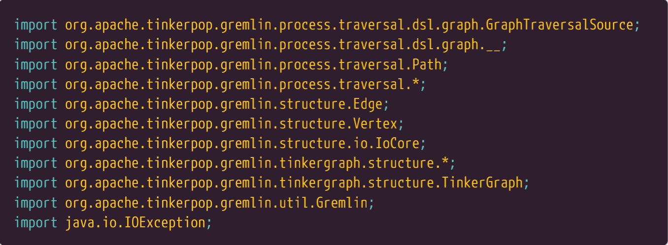 6.2 在Groovy应用程序中处理廷克图 Working with TinkerGraph from a Groovy ...